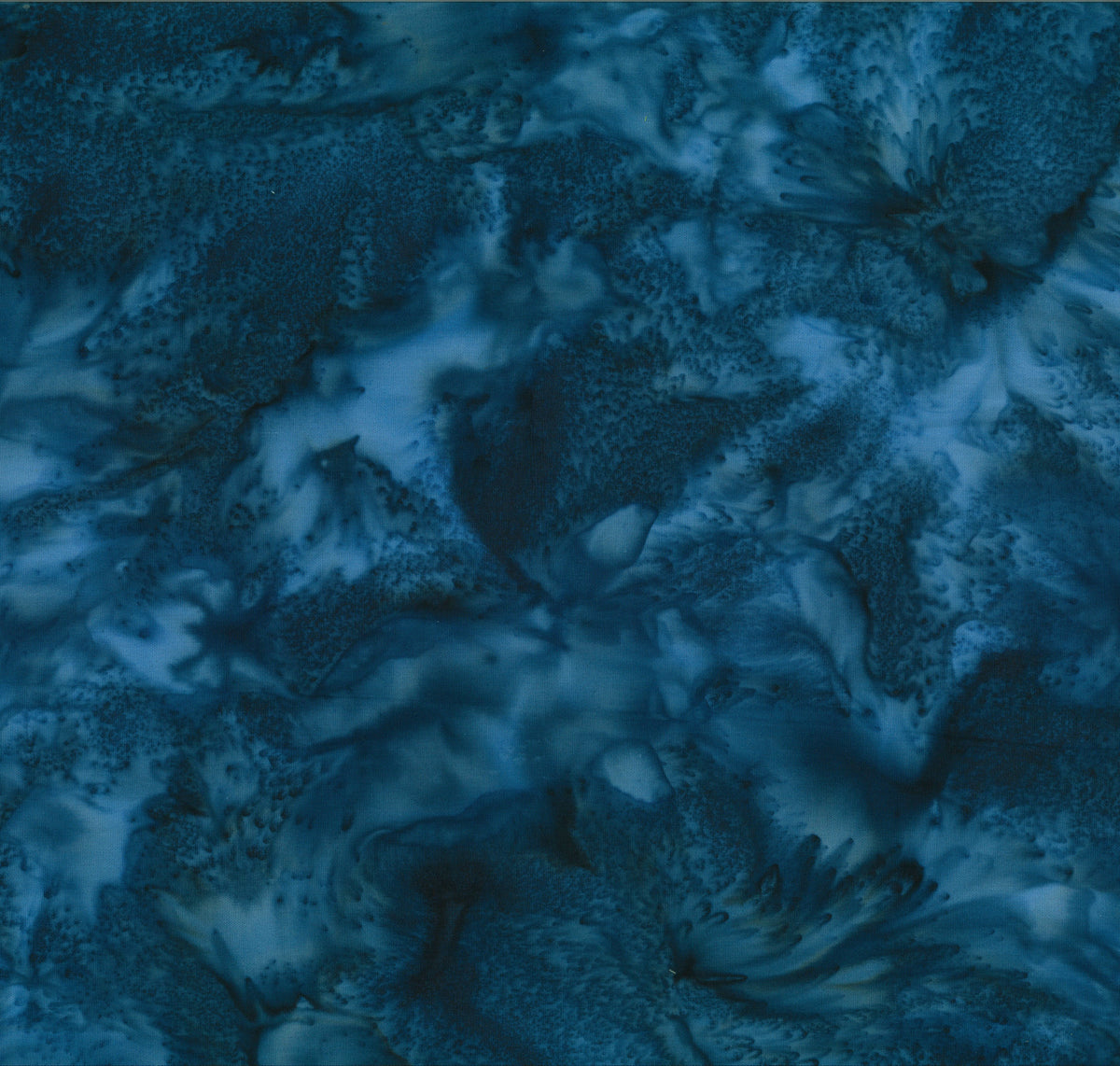 1895 Watercolors Bali Batik Navy 19 – Premium Hand-Dyed Fabric — Fabric ...