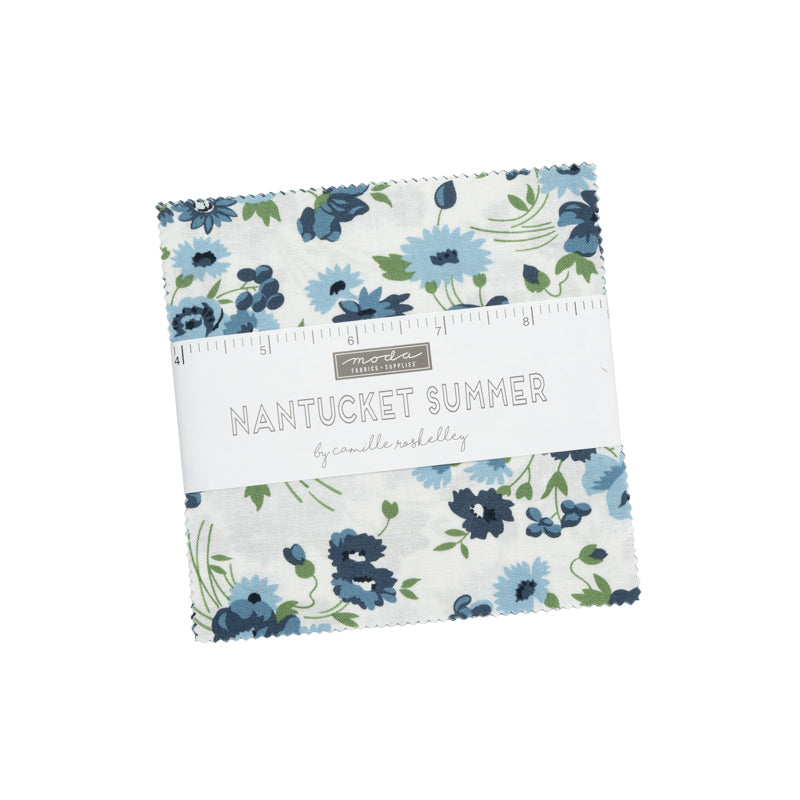 Nantucket Summer Charm Pack – 5" Squares by Moda Fabrics — Fabric Roost ...