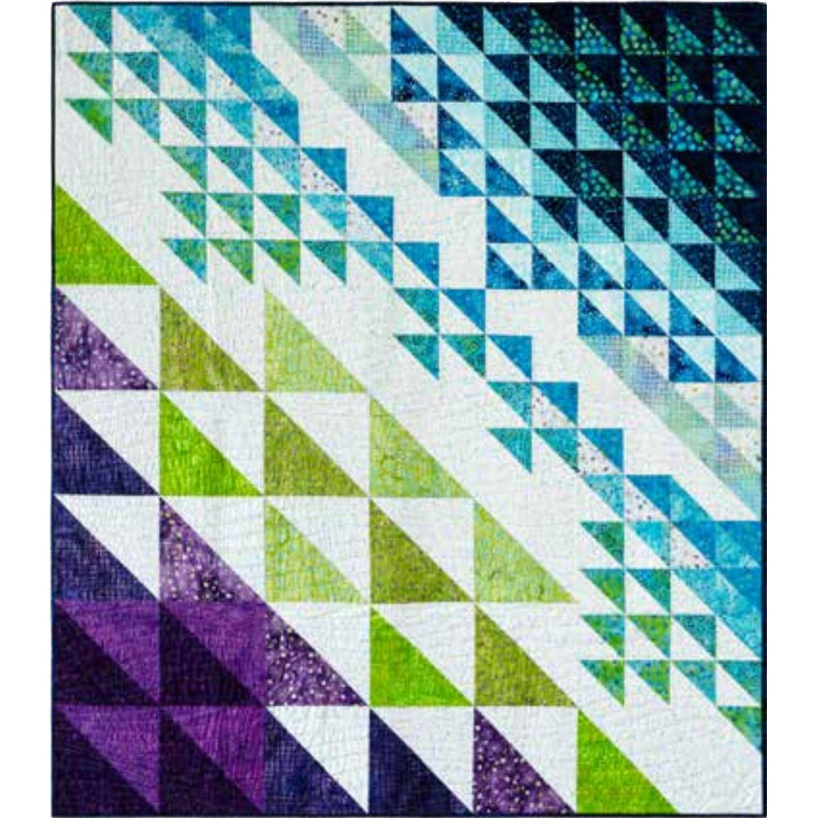 Horizon Quilt Kit | Modern Quilt Kit 61x69 — Fabric Roost, LLC