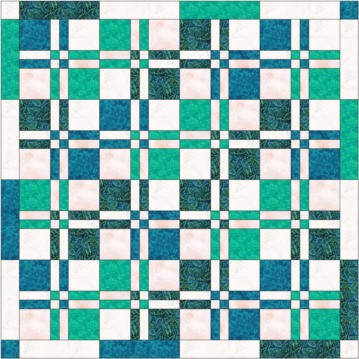 Presto Change-O | Pattern | 53x53 — Fabric Roost, LLC