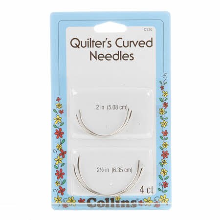 Quilter's Curved Needles — Fabric Roost, LLC