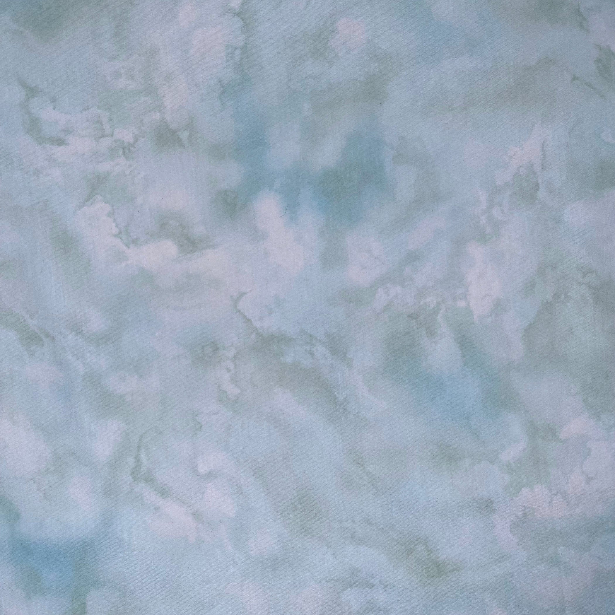 ESTATE SALE | Marble Mate | Soft Green/Blue — Fabric Roost